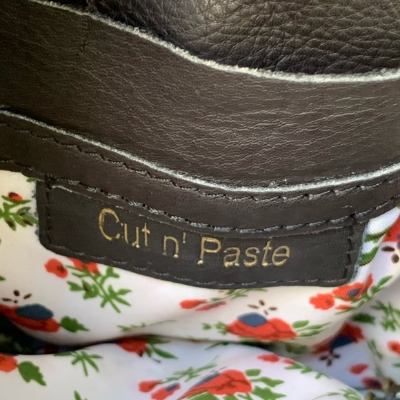 Cut N Paste | Bags | Cut N Paste Leather Crossbody Fringe Zipper Detail ...